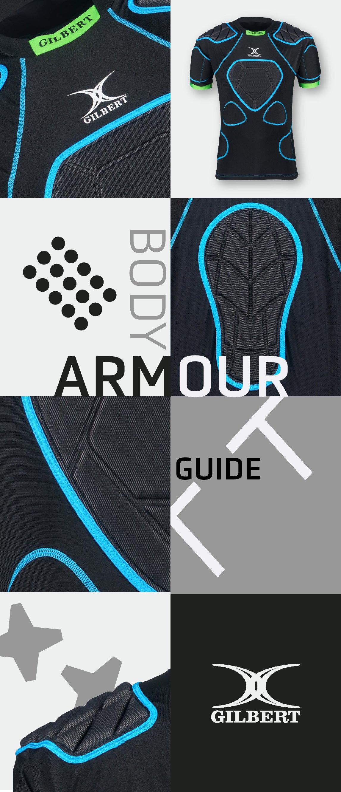 Rugby Body Armour and Shoulder Pads Buyers Guide | Gilbert Rugby
