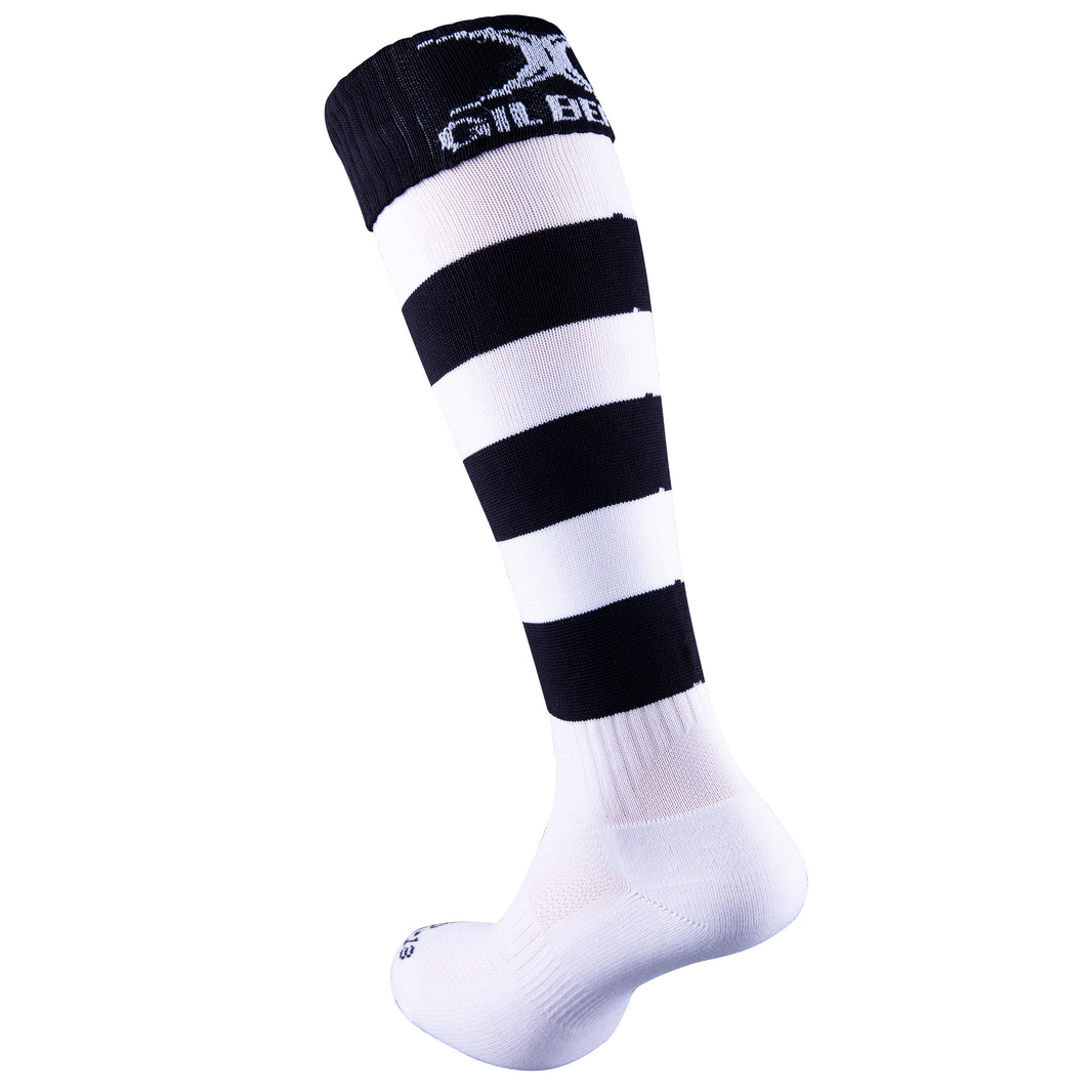Rugby Match Socks. Kryten II Hoop Junior Socks | Gilbert Rugby